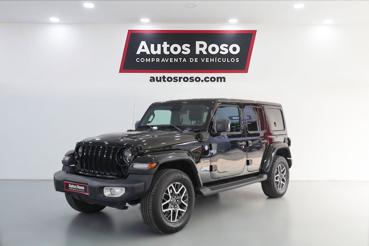 Jeep Wrangler 4p 2.0 380CV Sahara 8ATX E6D Autos Roso - Líder en compra y venta de coches